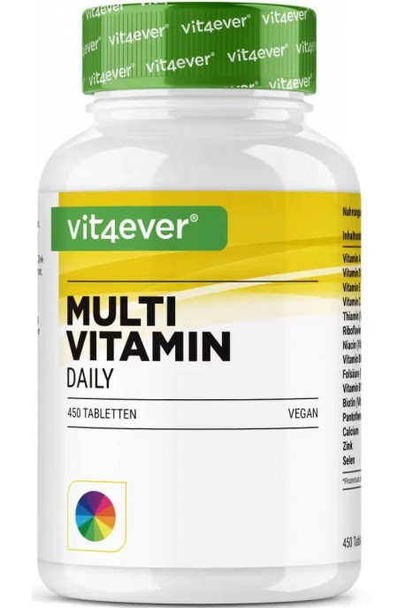 Мултивитамини и минерали - 450 таблетки | Vit4ever - Германия